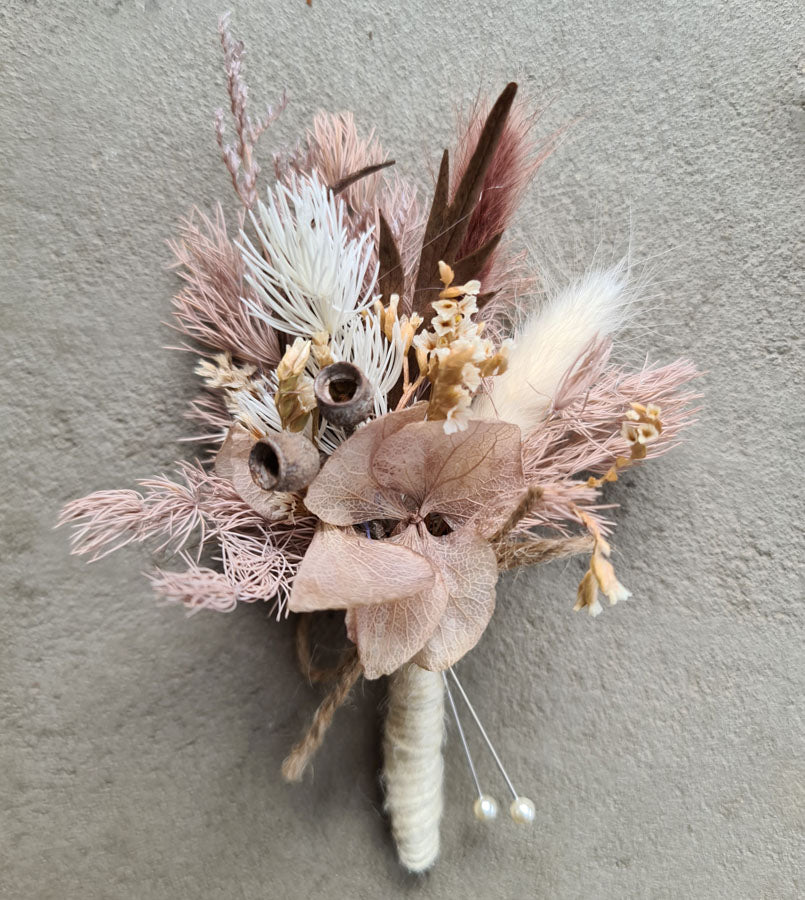 X - Everlasting buttonholes - rustic boho – Amazing Blooms AU
