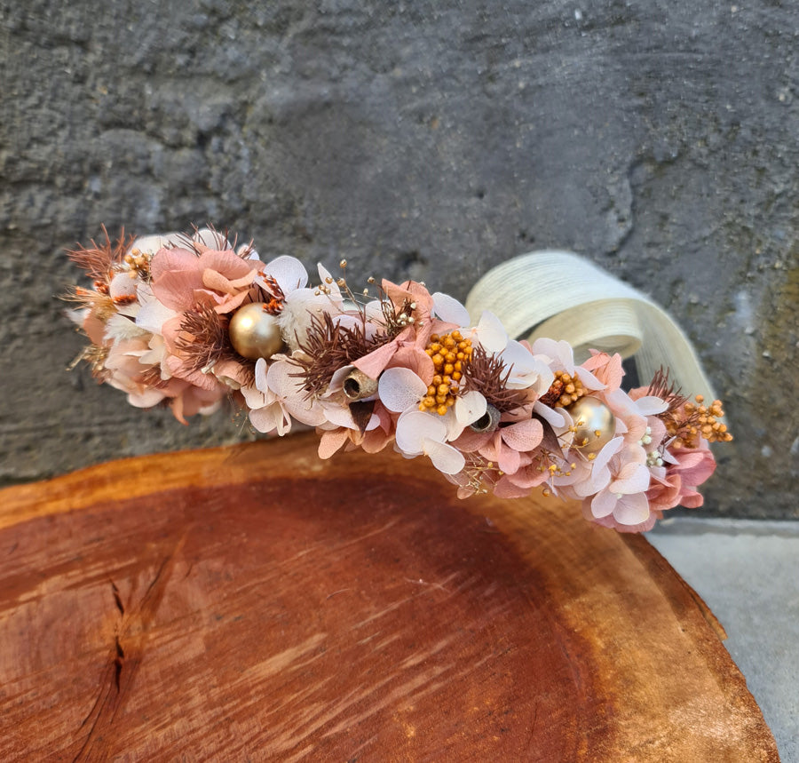 X - Everlasting preserved rustic crown for flower girls – Amazing Blooms AU